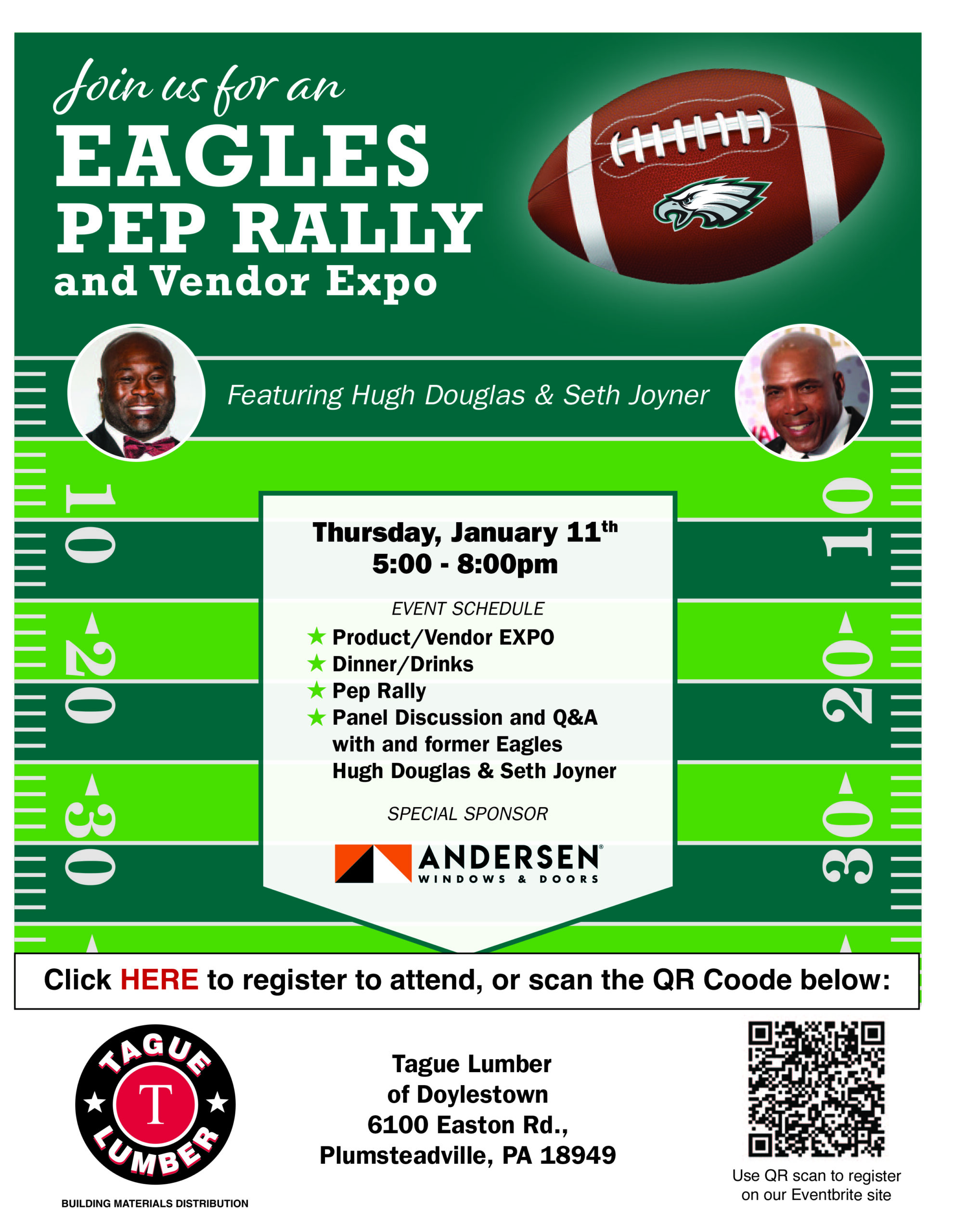 E-A-G-L-E-S Pep Rally and Vendor EXPO - Tague Lumber